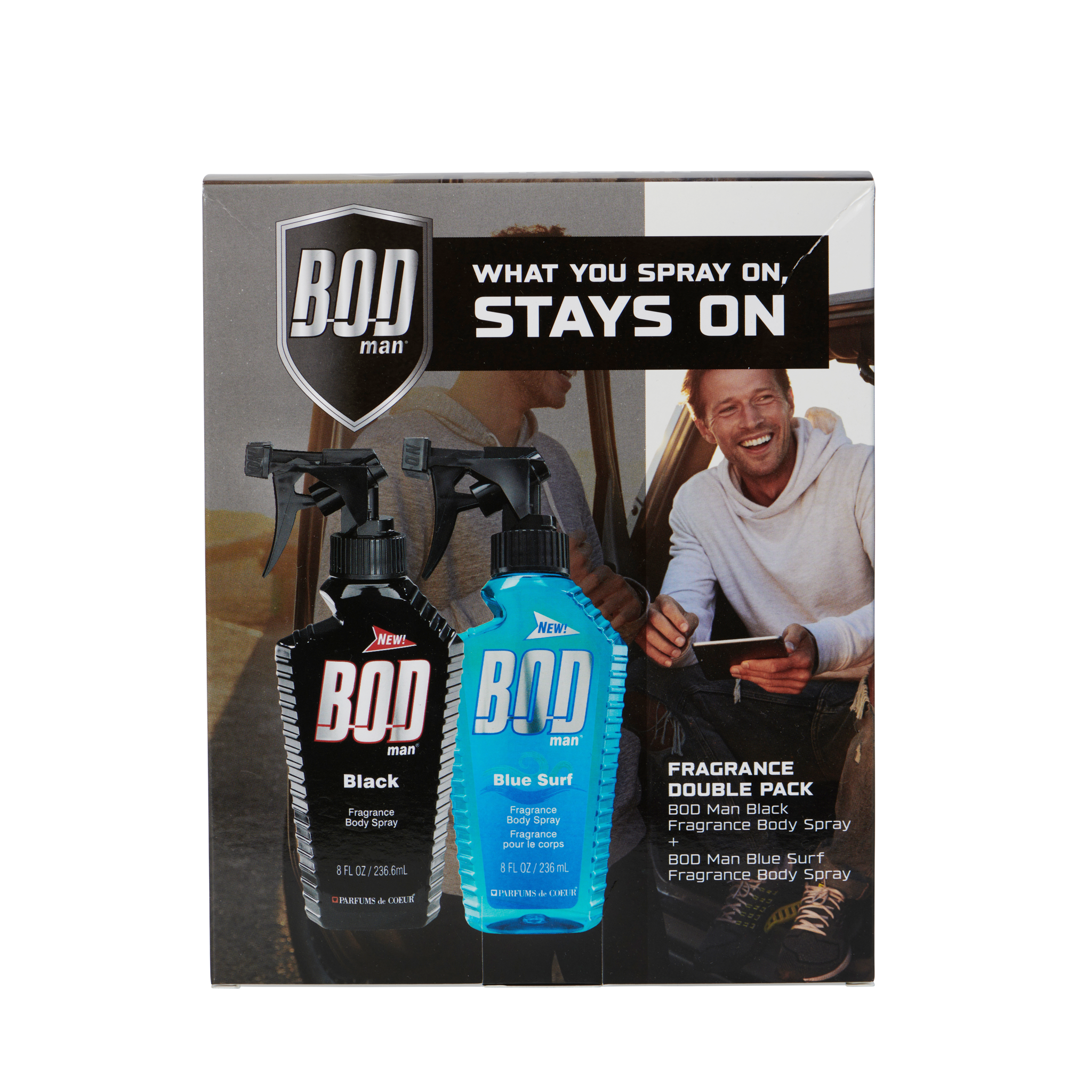 BOD Man Blue Surf + Black Set