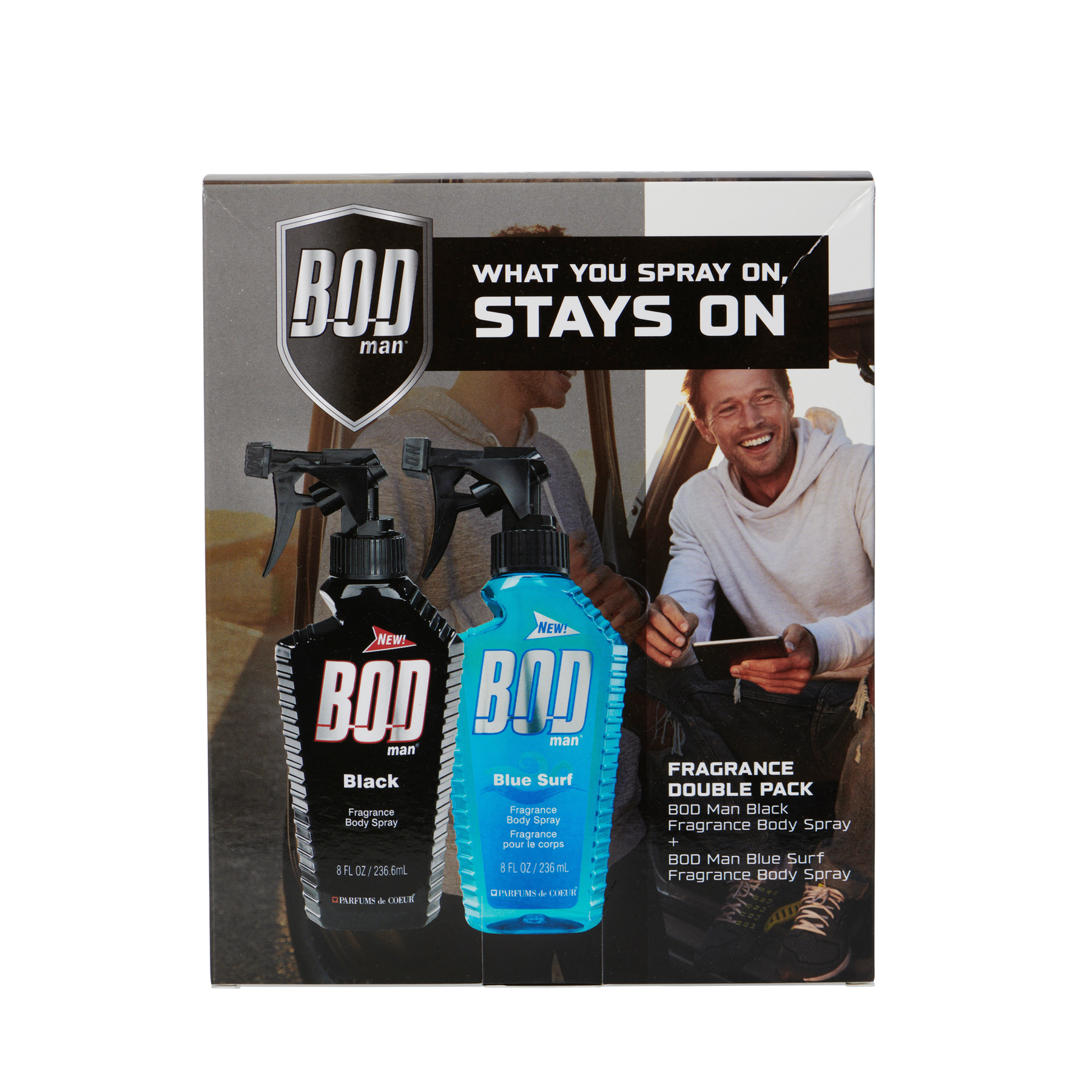 BOD Man Blue Surf + Black Set