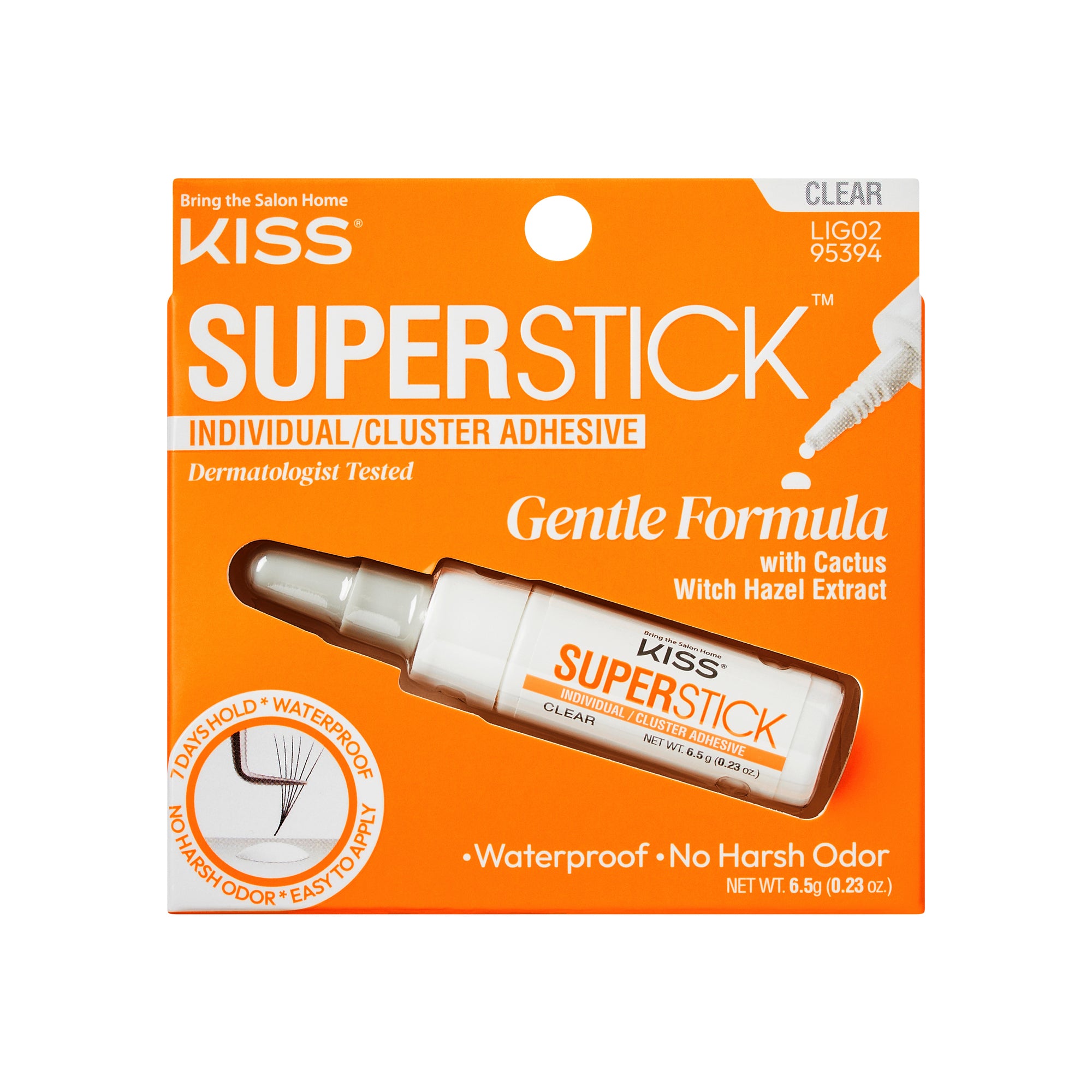 Kiss Superstick Cluster Lash Adhesive - Clear