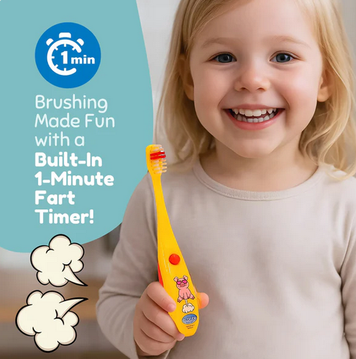 b.Brite Kids Timer Toothbrush – Farting